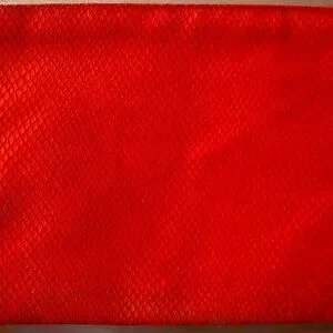 Loewe | Bags | Loewe Red Suede Makeup Caseclutch Never Used With Tags ...